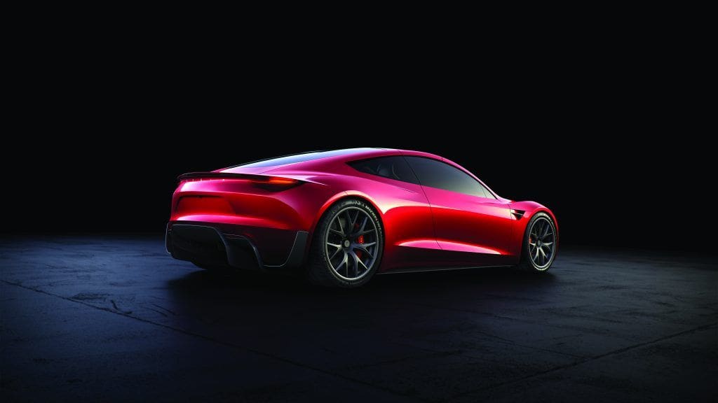 Tesla Model Roadster That Uses SpaceX Rocket Thrusters - M2 Magazine