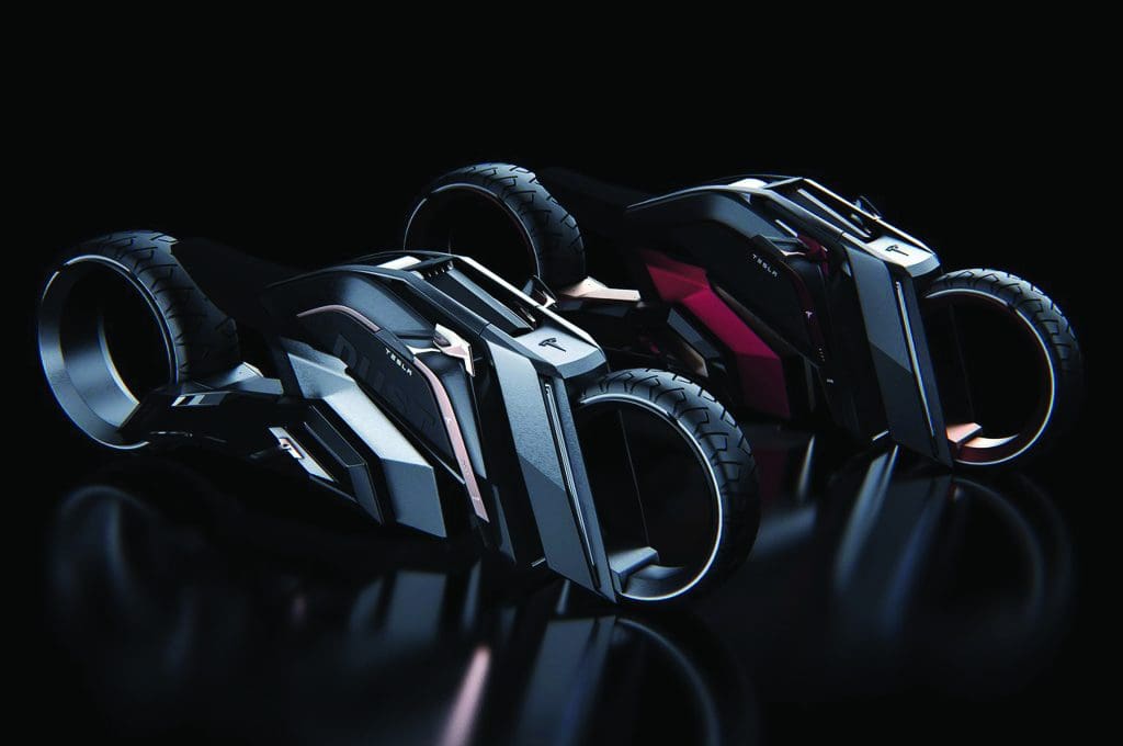 The Tesla Electric Motorcycle: Tron Meets Tesla - M2 Magazine